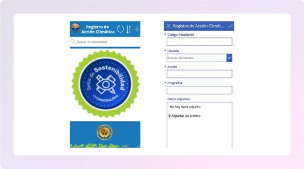 APP: Mi registro de acción climática - Bloque 10