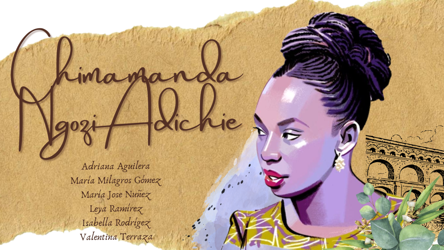 CHIMAMANDA NGOZI ADICHIE - Bloque 10