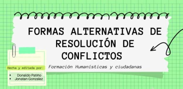 Formas alternativas de resolución de conflictos – Bloque 10